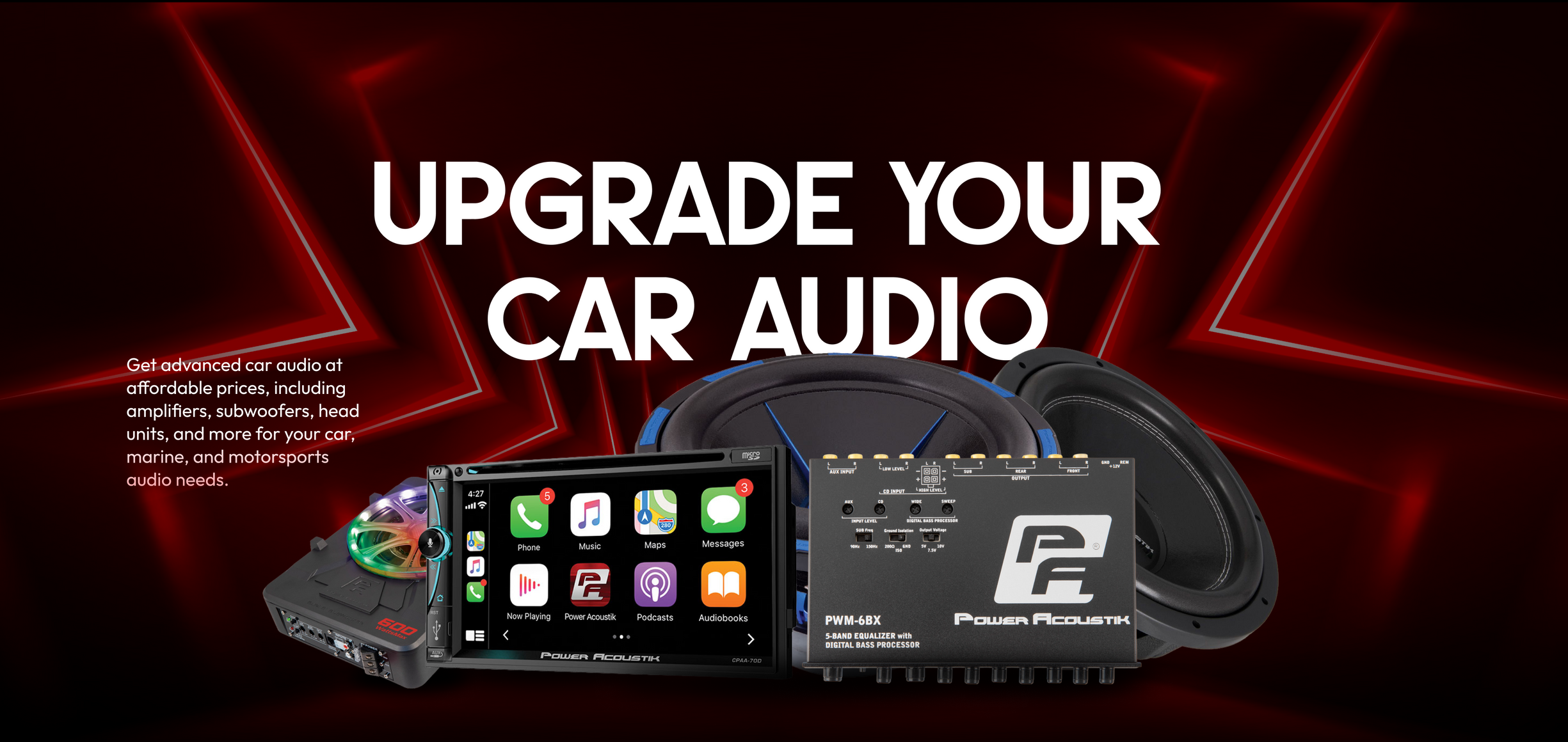 Power Acoustik Audio - Subwoofers, Amplifiers, Speakers & More